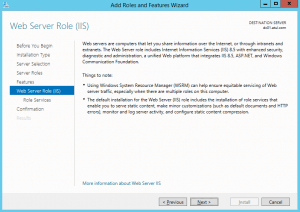 How to Install IIS on Windows Server 2012 R2