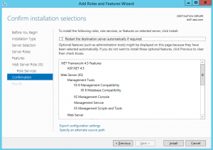 How to Install IIS on Windows Server 2012 R2