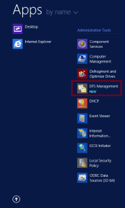 How to install DFS in Windows Server 2012 R2