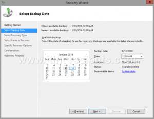 How to perform Authoritative Restore of Active Directory Objects