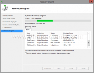 How to perform Authoritative Restore of Active Directory Objects