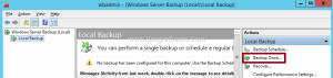 How to take System State Backup in Windows Server 2012 R2