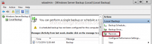 Non-Authoritative Restore of System State Backup in Windows Server 2012 R2