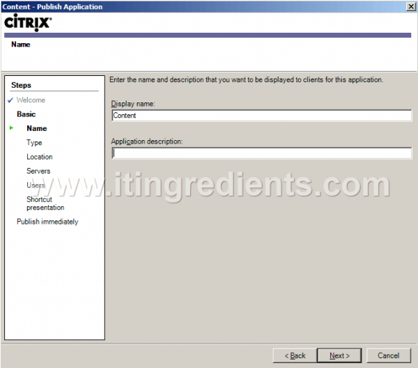 How to Publish Content in Citrix XenApp 6.5
