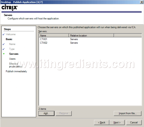 How to use Citrix XenApp 6.5 for Remote Desktop Publishing