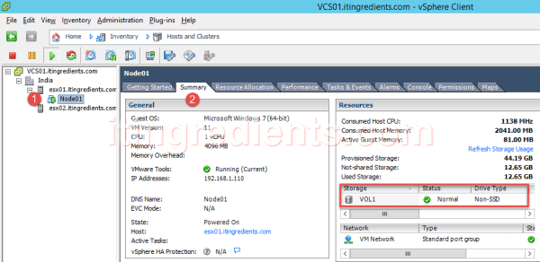 How to configure Storage vMotion in VMWare vCenter 6