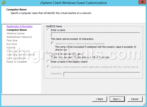 How to deploy Virtual Machine using template in vCenter Server